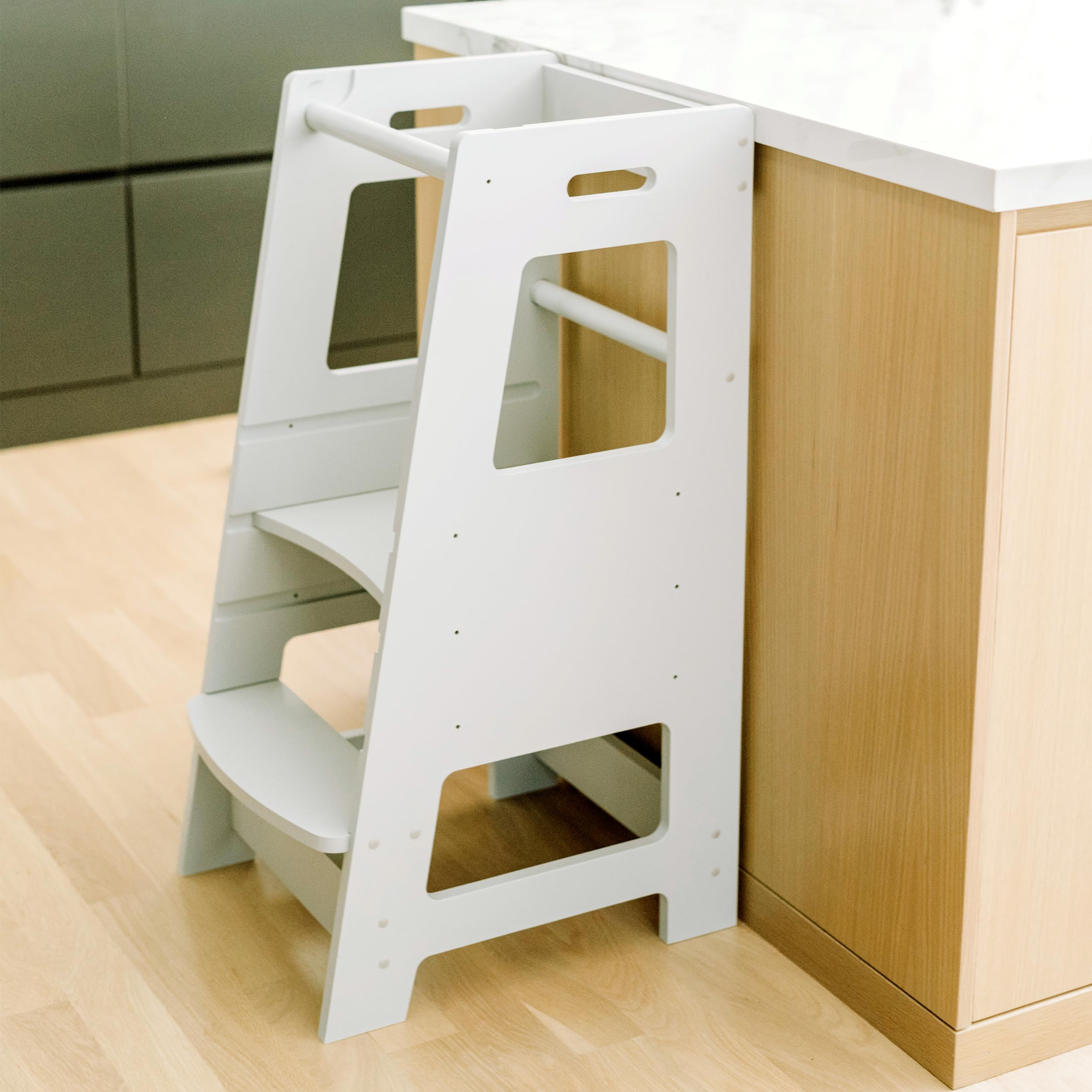 Mua Child Standing Tower Kids Kitchen Step Stool Toddler Wood Stepping ...