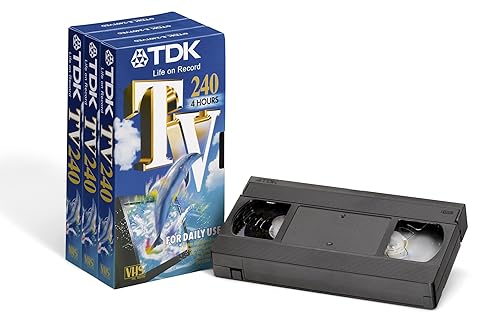 TDK E 240 TV Blank Tapes: Amazon.co.uk: Electronics