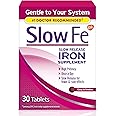 Amazon.com: Slow Fe 45mg Iron Supplement for Iron Deficiency, Slow ...