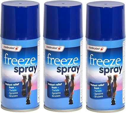 Masterplast Freeze Spray for Muscle Sprains & Sports Injury Instant ...
