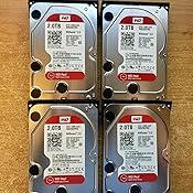 Western Digital Red 4 TB 3.5-Inch SATA 6GB/s NAS Hard Drive (WD40EFRX ...