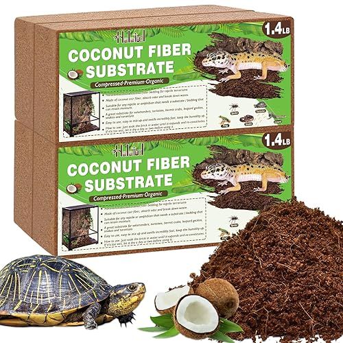 Halatool 4Pack Coconut Fiber Substrate Natural Premium Coco Coir ...