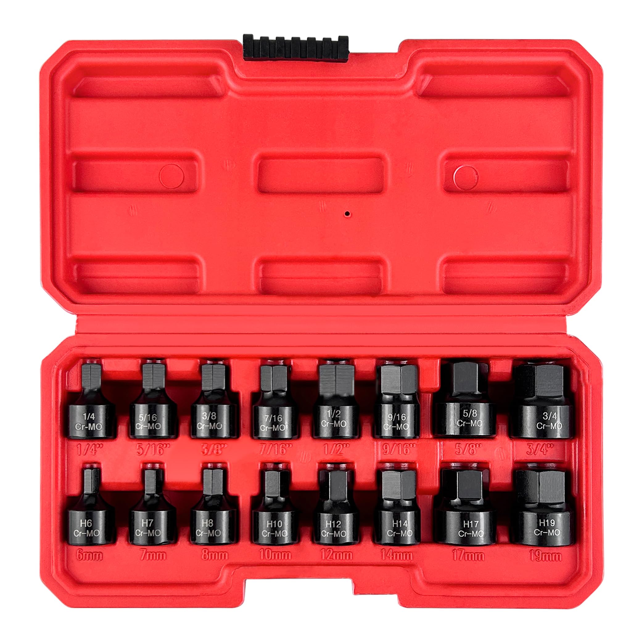 Mua WETT 3/8-Inch Drive Low Profile Impact Hex Driver Set, 16-Piece ...