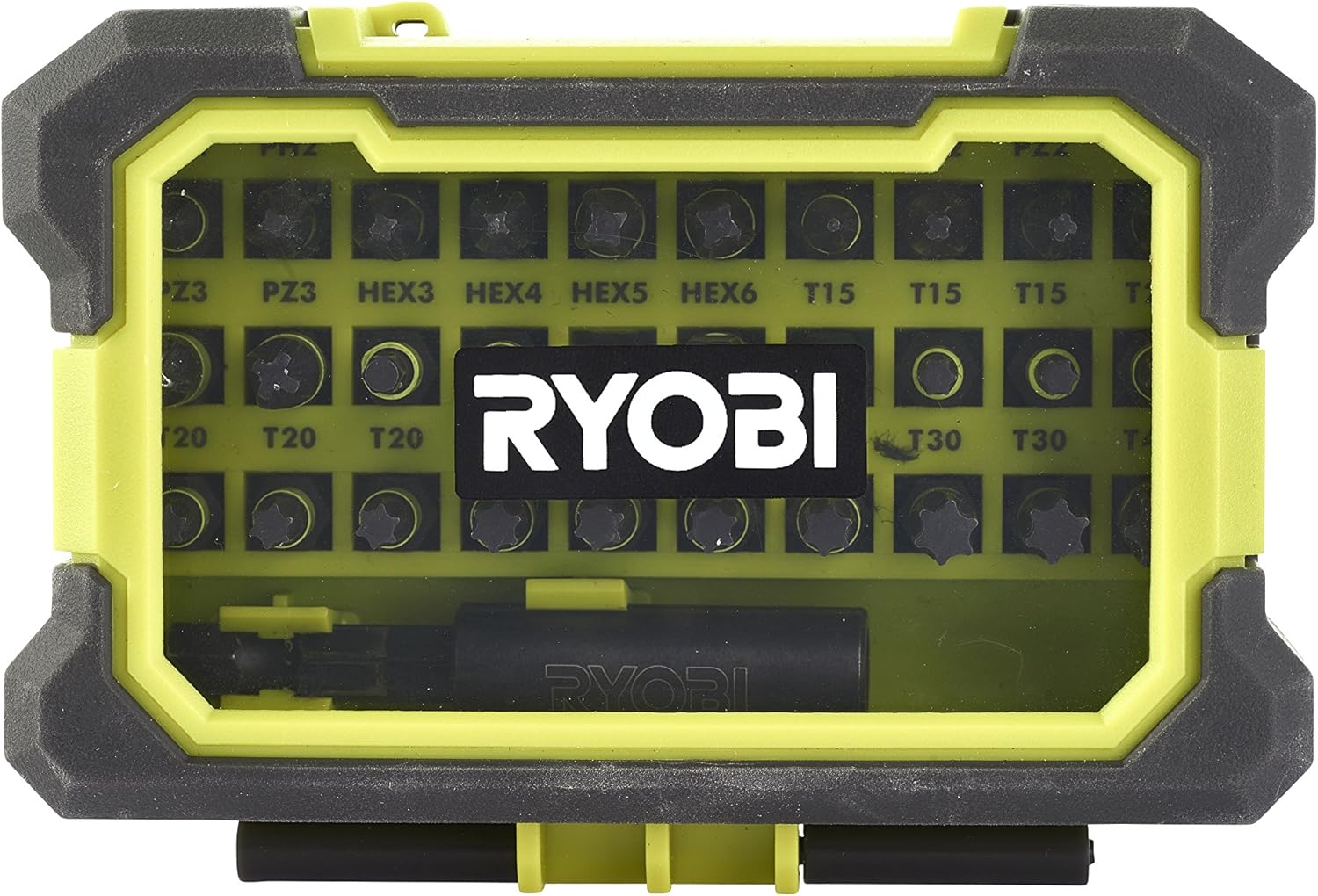 Ryobi RAK31MSDI Torque+ Impact 25mm Screwdriver Bit Set (31 Piece ...