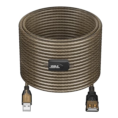 GGMTY 50 FT USB Extension Cable, USB 2.0 Type A Male to A Female Active ...