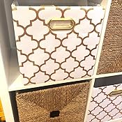 Amazon.com: BAIST Cube Storage Bins,Fancy Foldable Canvas Decorative ...