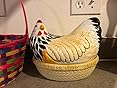 Amazon.com: Mason Cash Mother High Quality Chip Resistant Hen Nest Egg ...
