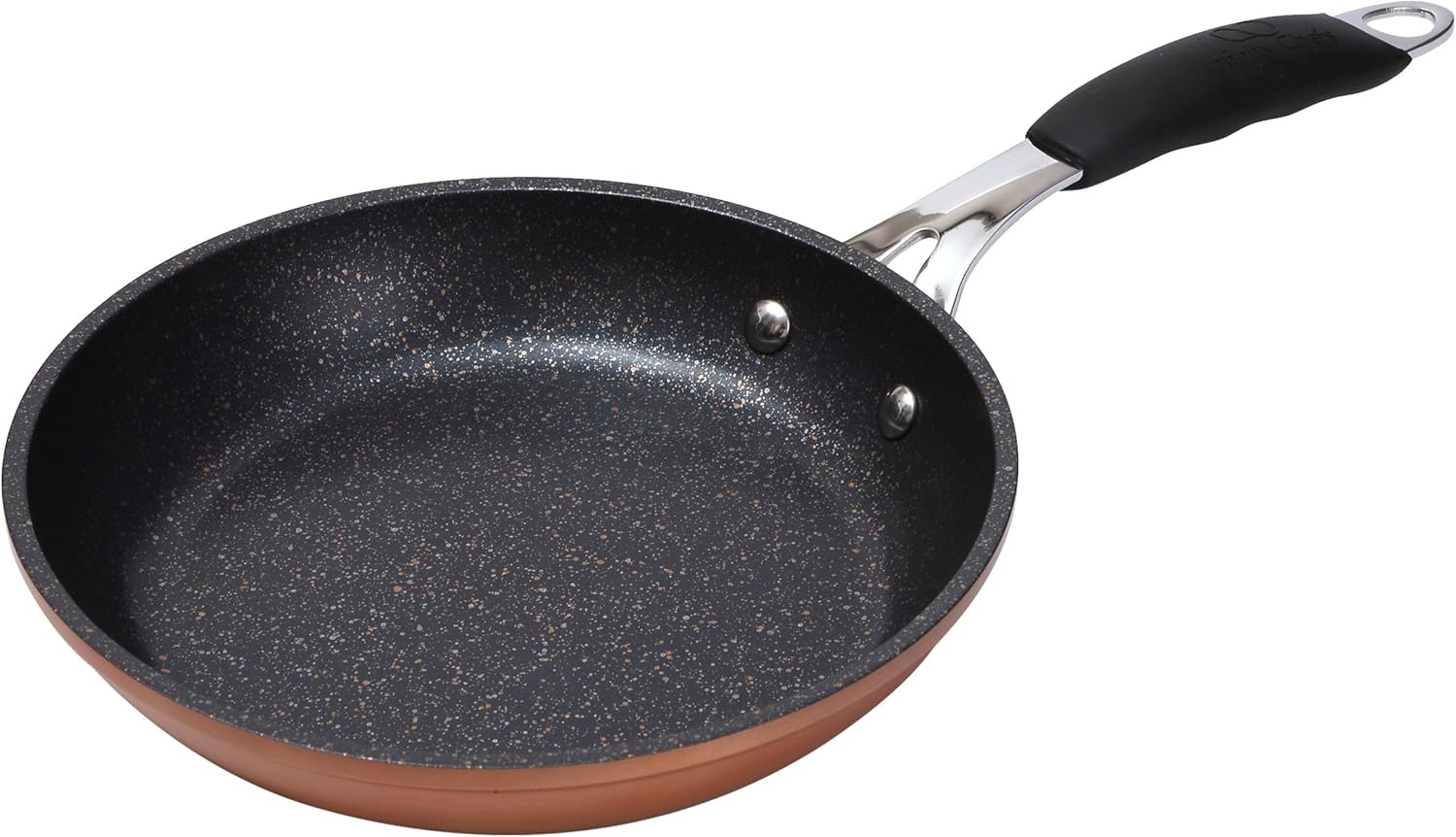 Infinity Chef Chef Frypan, Copper, 24 x 4.8 cm: Amazon.co.uk: Kitchen ...