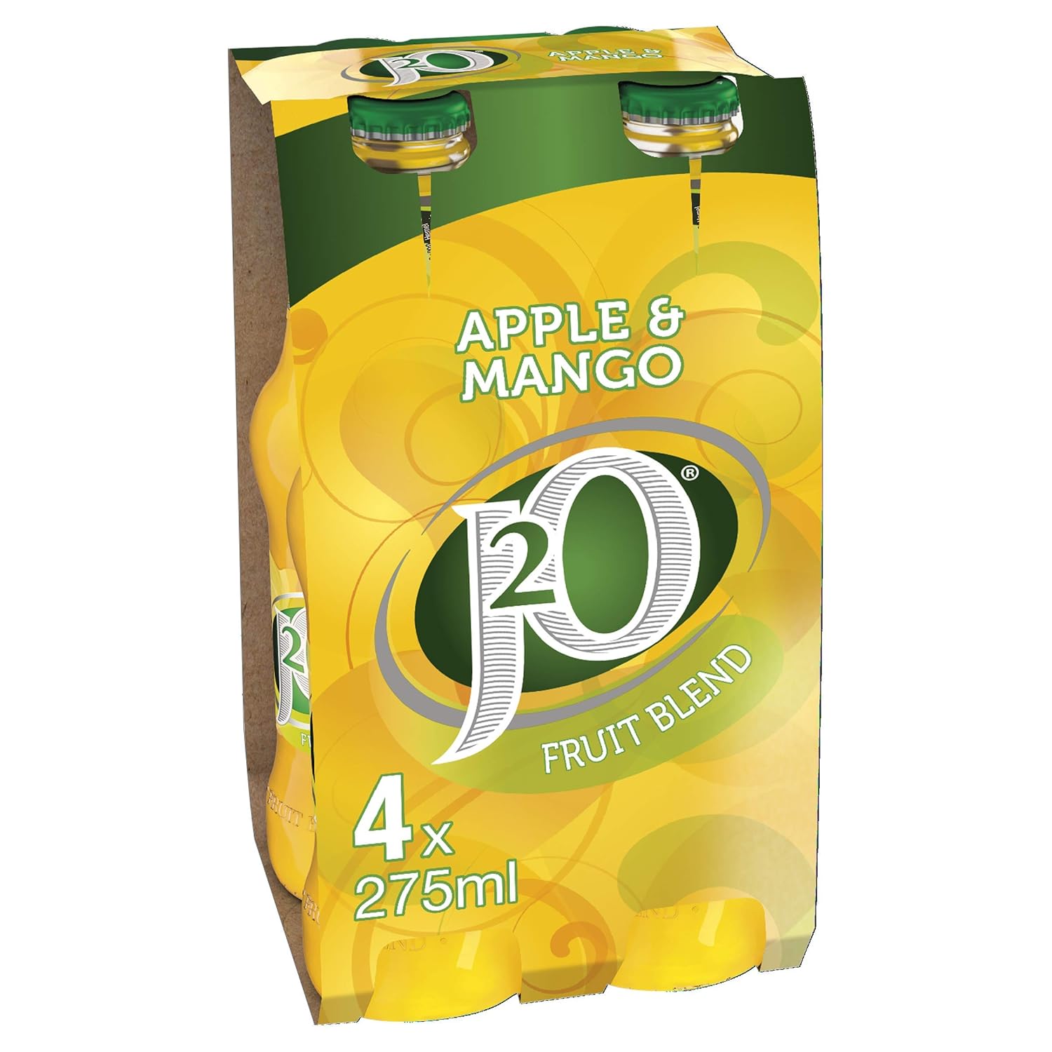 J2O Apple and Mango Juice Drink, 275ml bottle (Pack of 4): Amazon.co.uk ...