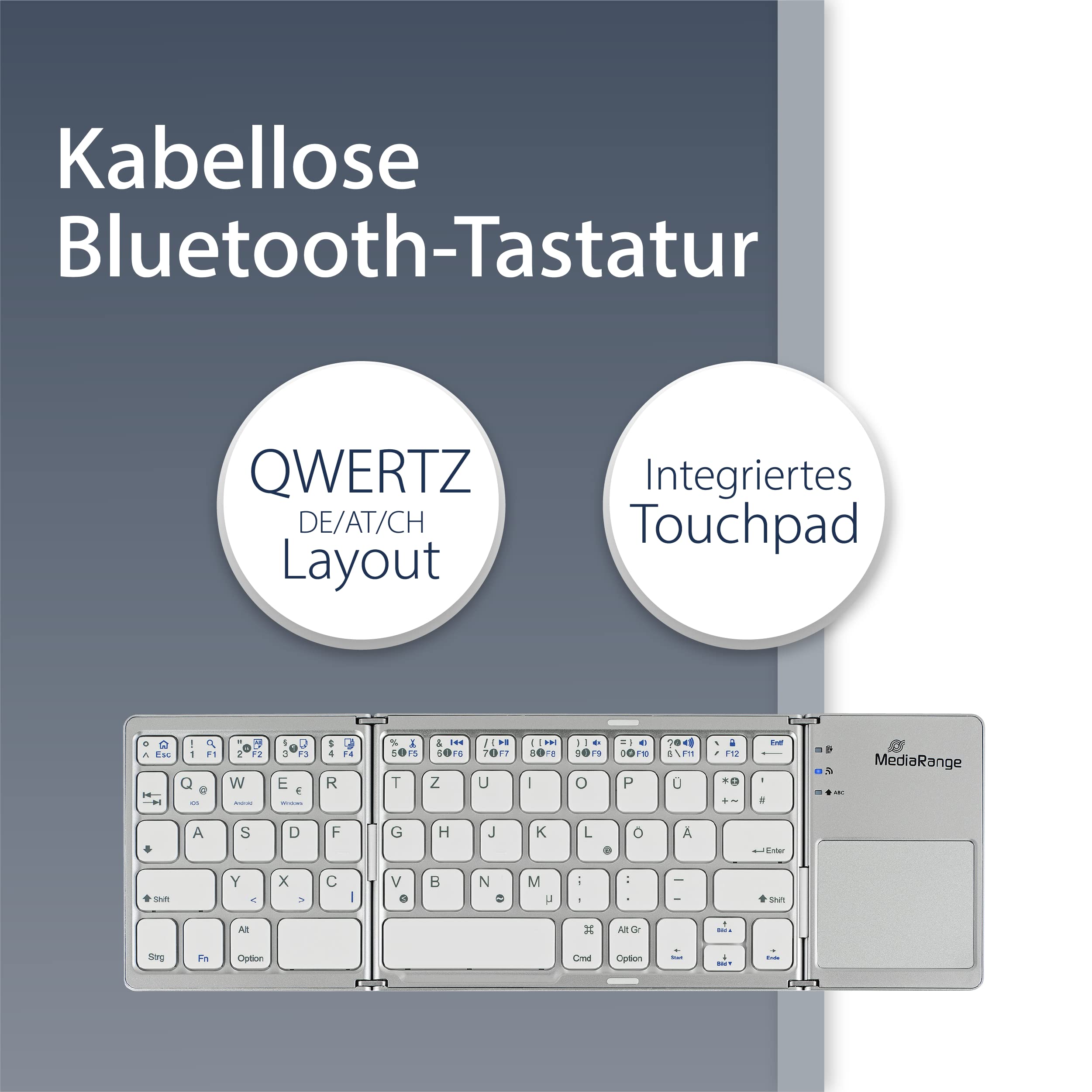 Mua MediaRange Compact Wireless Keyboard with 63 Keys and Touchpad ...