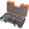 Bahco - S530T Pass-Through Socket Set of 53 Metric 1/2in D - Amazon.com