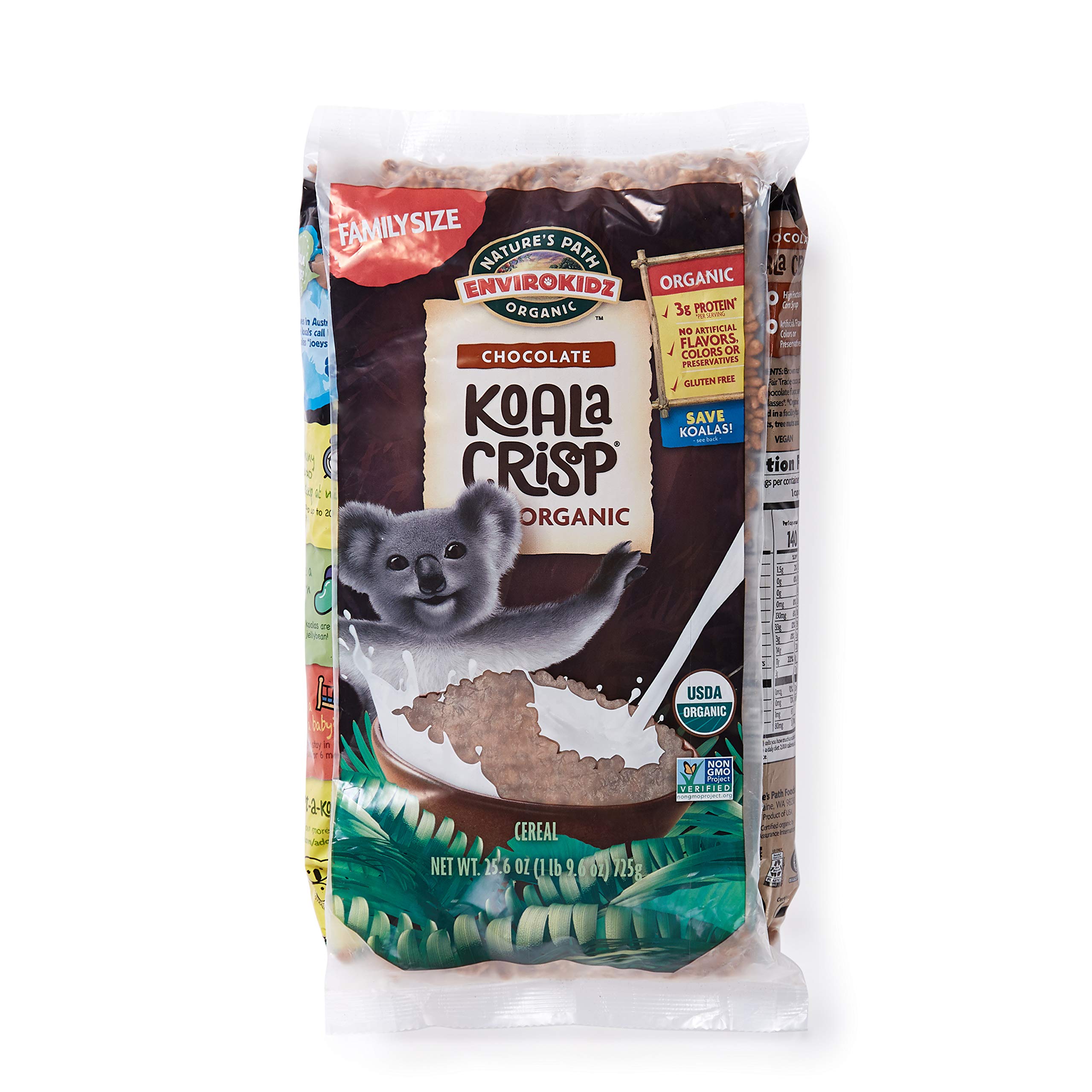 Amazon.com : Nature's Path EnviroKidz Gorilla Munch Corn Puff Cereal ...