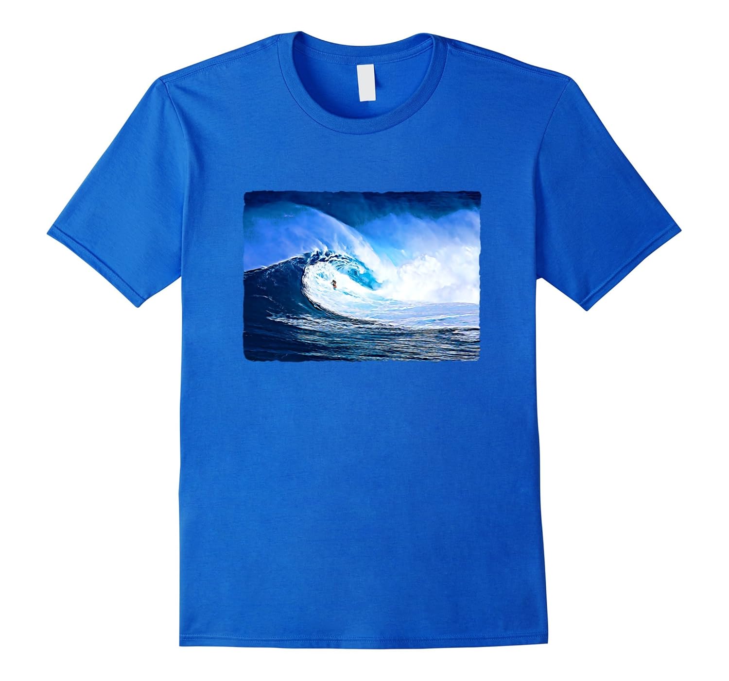 Big Wave Surfing T-Shirt Cool Surfer Surfriding Shirt-Vaci – Vaciuk