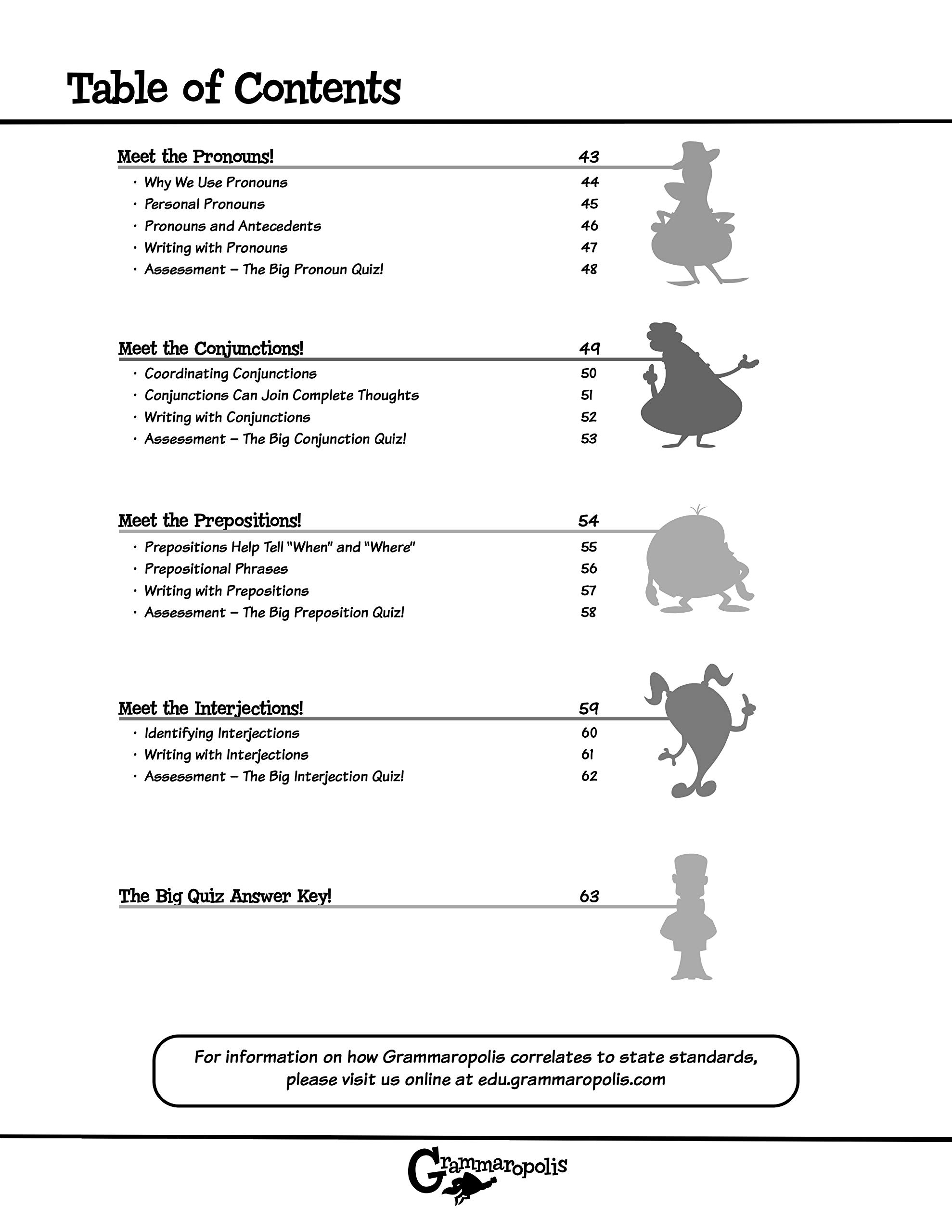 Mua The Parts of Speech Workbook, Grade 1 (Grammaropolis Grammar ...