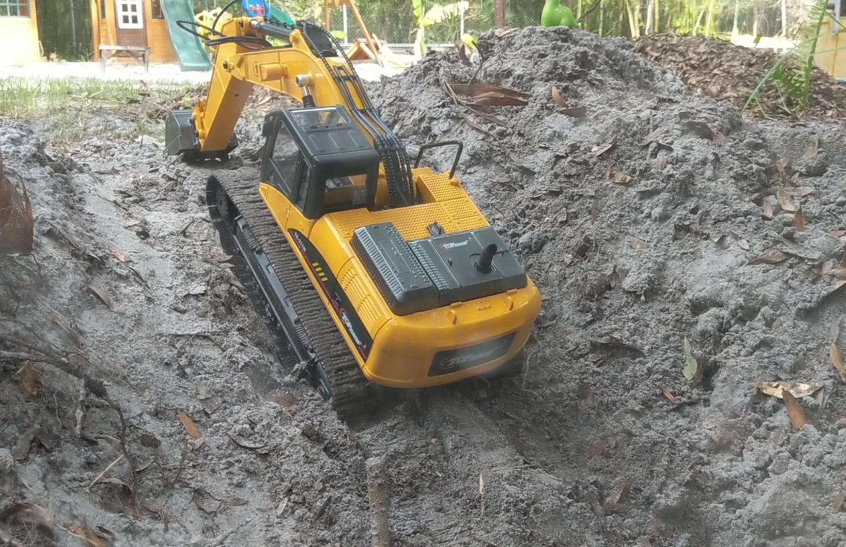$45/mo - Finance Top Race V4 Full Metal Adult RC Excavators - Hydraulic ...