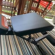 Magic Fit Adjustable Weight Bench Utility Exercise Workout Bench Flat ...