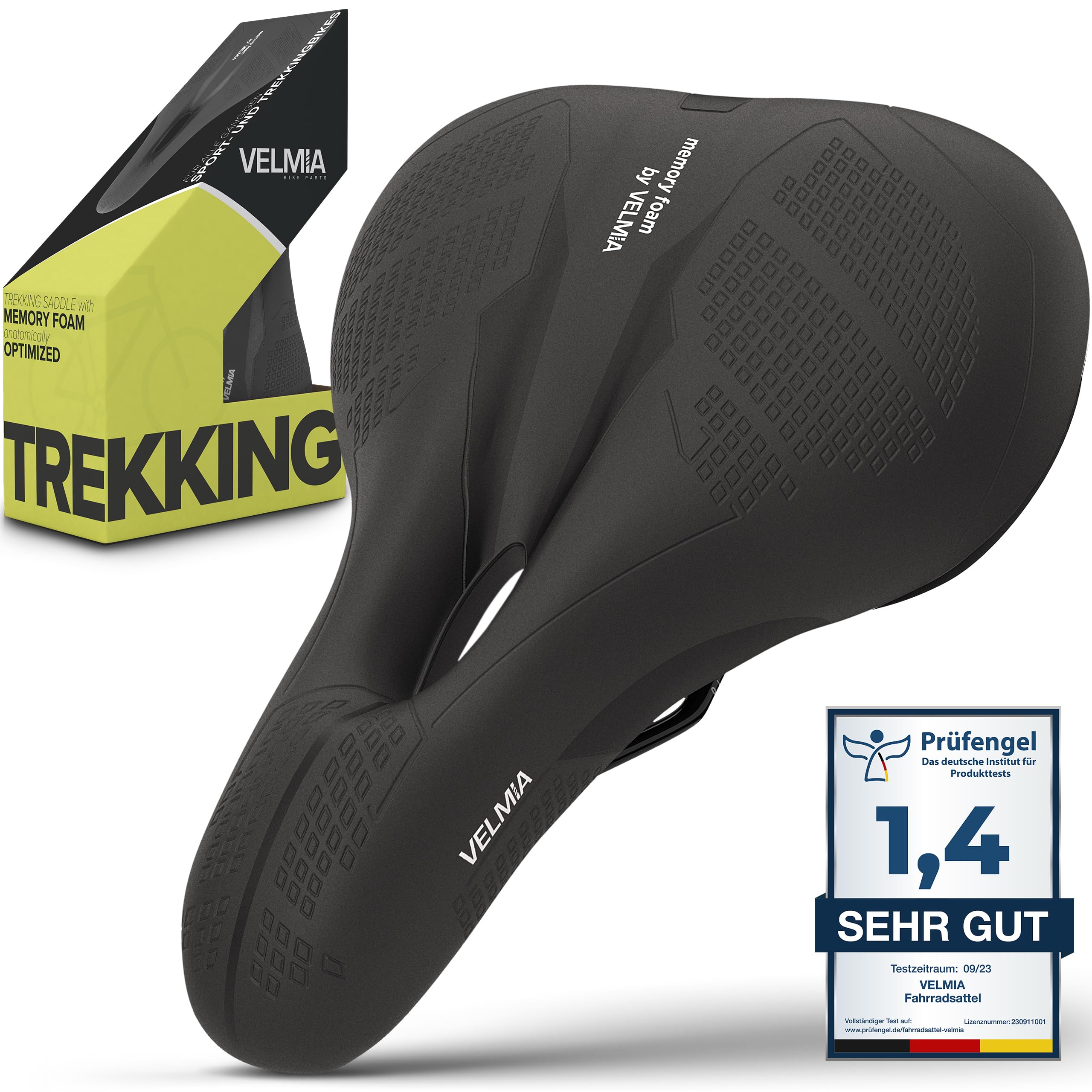 Mua Bike Seat Designed in Germany, Made of Comfy Memory Foam I Bicycle ...