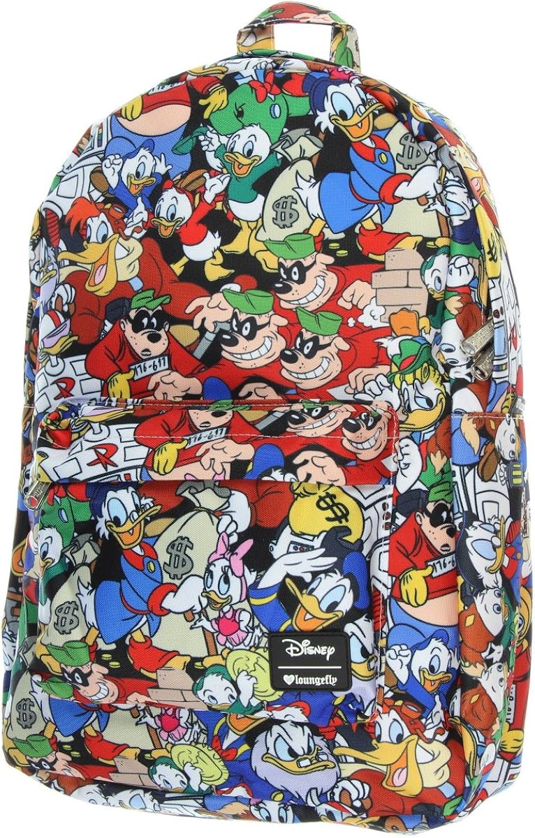 Amazon.com: Loungefly X Disney Duck Tales Character Backpack: Clothing
