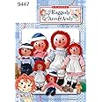 Amazon.com: Simplicity Sewing Pattern 9447 Raggedy Ann and Andy Dolls ...