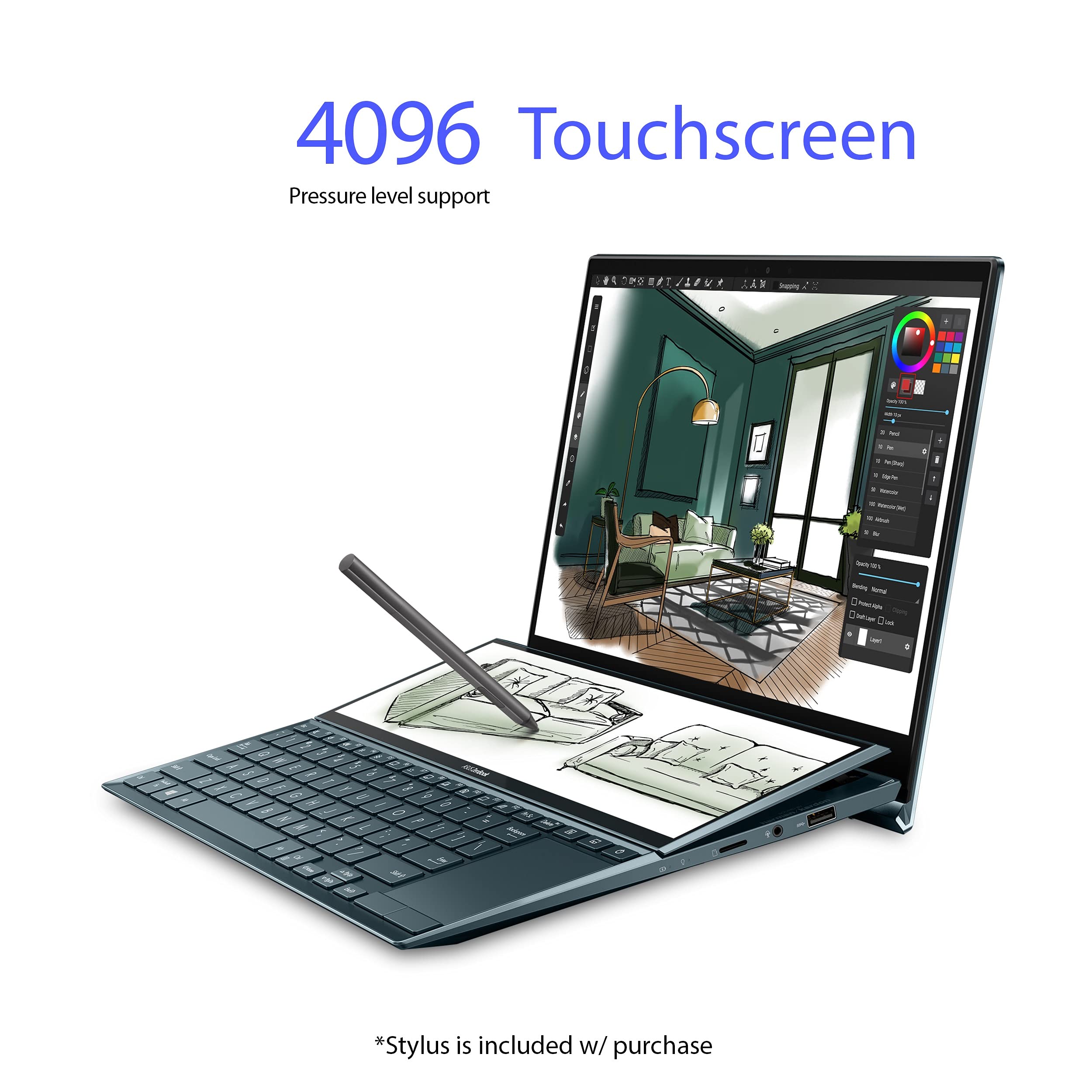 Mua ASUS ZenBook Duo 14 UX482 14” FHD NanoEdge Touch Display, Core i7 ...