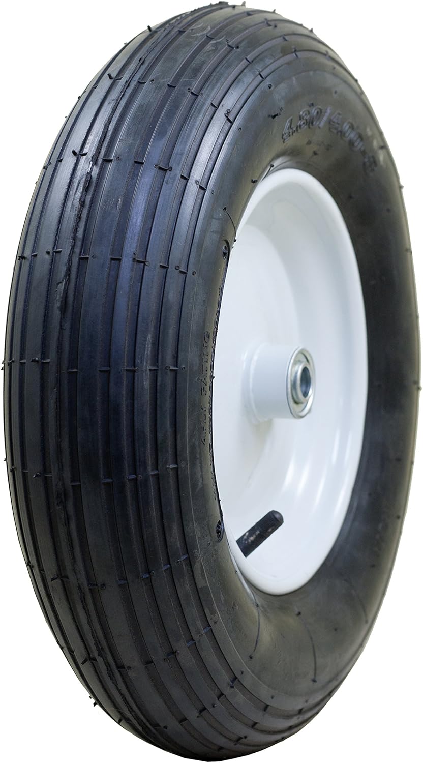 Marathon 4 80 4 00 8 Pneumatic Air Filled Tire On Wheel 3 Hub 3 4
