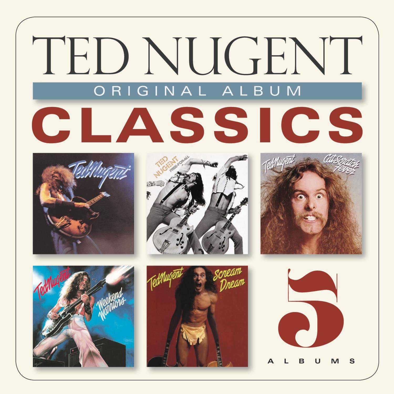 Ted Nugent - Original Album Classics [5 CDs] (US ARTWORK) - Amazon.com ...
