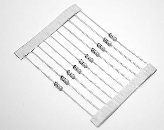 Amazon.com: Resistor 3K3 Carbon Film 1/4w - Pack 100 - 0.25w 5% ...