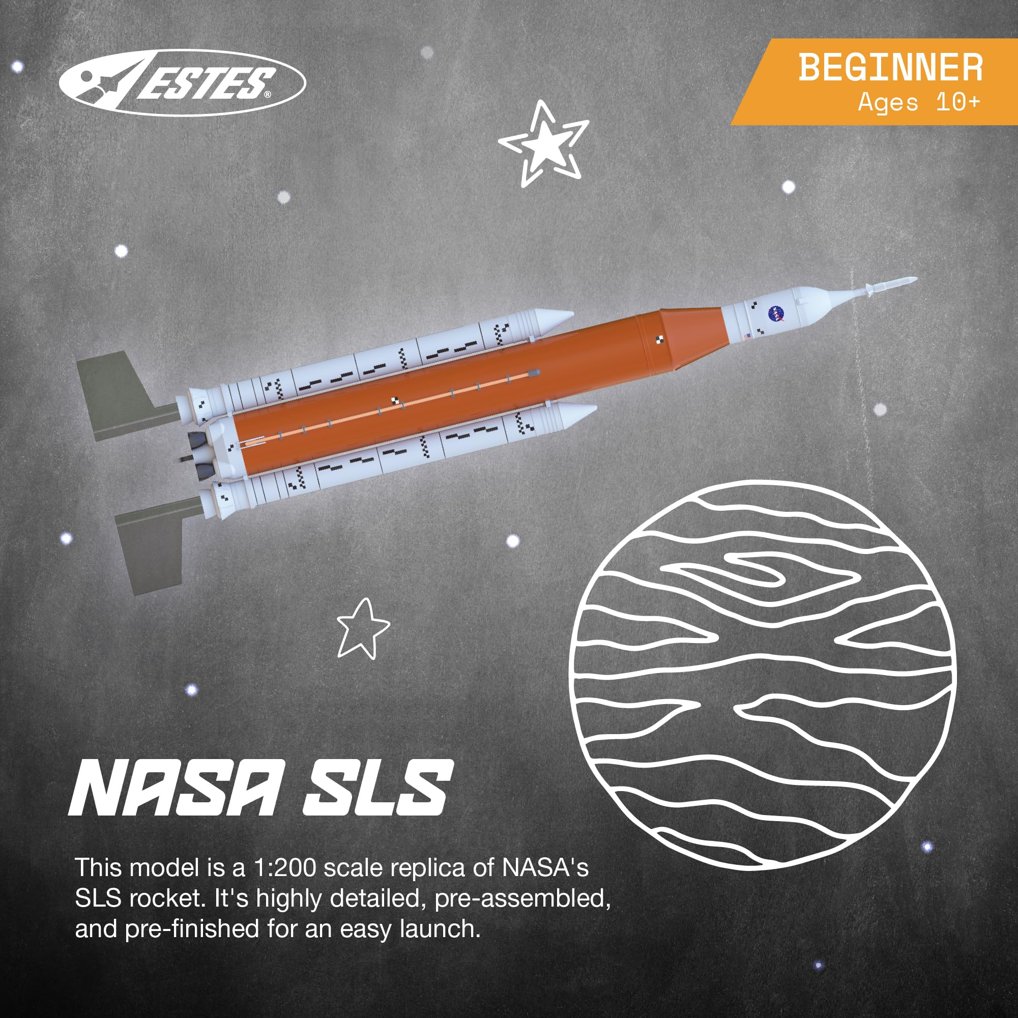 Mua Estes 2206 NASA SLS Flying-Rocket-Building Kit, Beginner Replica ...