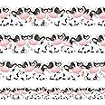 Amazon.com: Whaline 32.8ft Cow Bulletin Board Borders Cute Cartoon Cow ...