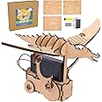 Amazon.com: "Dragon Bot" DIY Laser-Cut Wood Robot Kit for Adults and ...