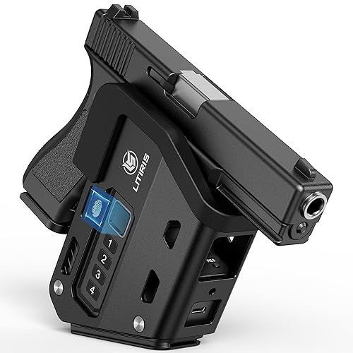 LITIRIS Pistol Rack for Gun Safe, Pistol Holder Handgun Rack with ...