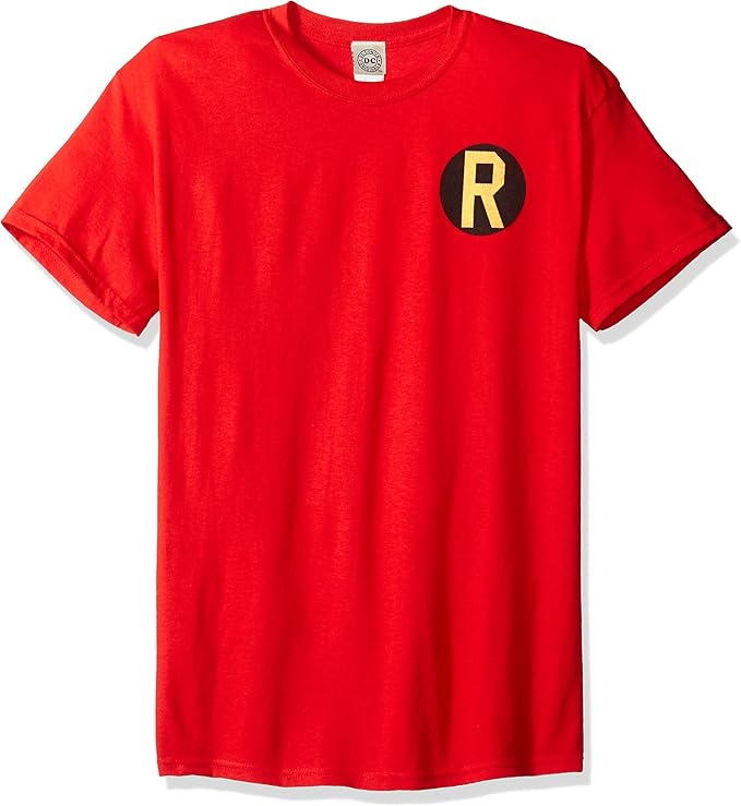 Amazon.com: DC Comics Men's Robin Logo T-Shirt: Clothing