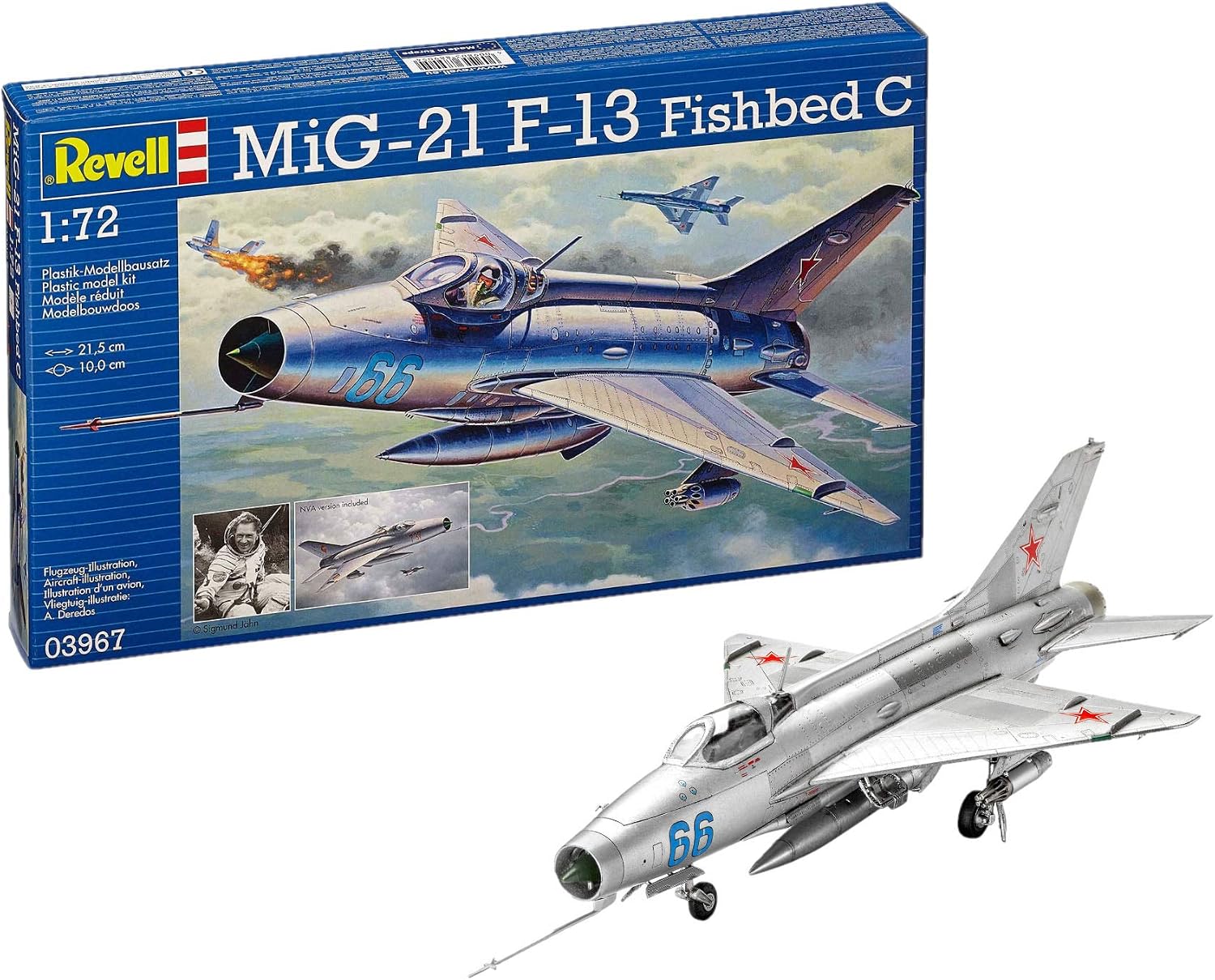 Revell 03967 MiG 21 F 13 Fishbed C Model Kit Amazon co uk Toys Games Revell 03967 MiG 21 F 13 Fishbed C Model Kit Amazon co uk Toys Games