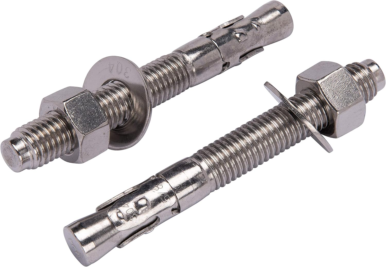 Box Of 25 CONFAST 1 2 X 4 1 4 Wedge Anchor Zinc Plated Anchors