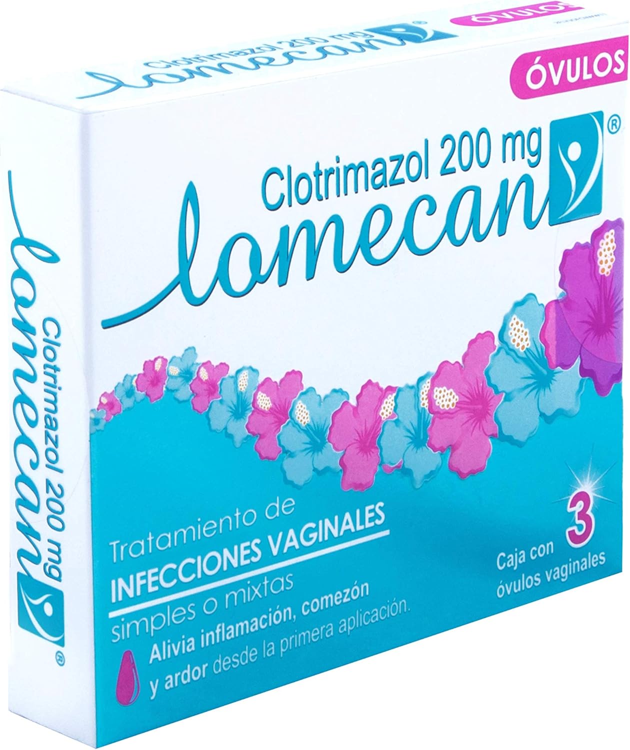 Lomecan V VULOS 3 días Tratamiento de Infecciones Vaginales con ...