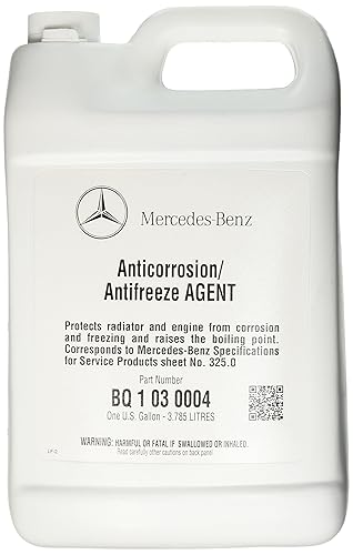 Mercedes Benz Engine Coolant/Antifreeze (1 Gallon) (Blue Color) in ...