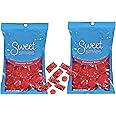 Amazon.com : Sweet Smiles Cinnamon Discs Candy 9 OZ (2 Pack) | Red ...