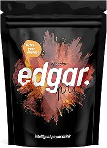 Amazon.com: EDGAR Power Drink Energy Powder Natural BCCA & MCT ...