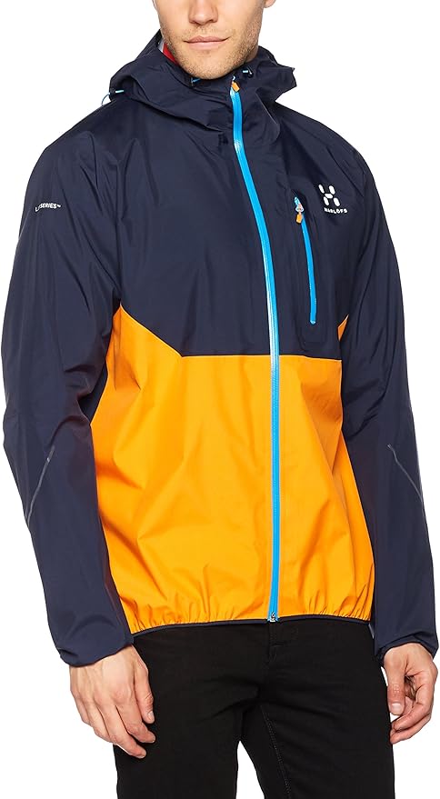 Haglofs Gram Comp Gore-Tex Running Jacket - SS17 - Large Navy Blue ...