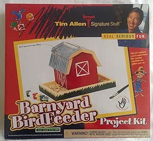 Amazon.com: Tim Allen Signature Stuff Barnyard Birdfeeder Project Kit ...