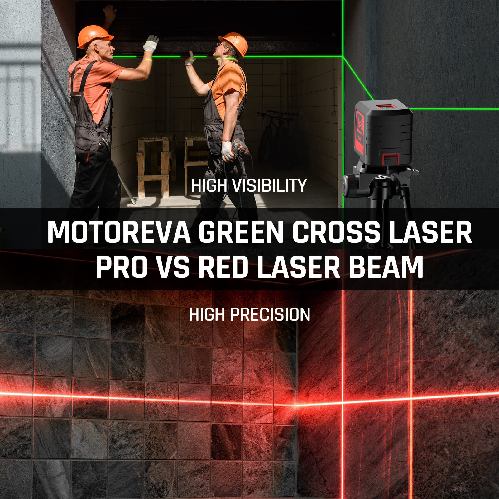 Mua Motovera Laser Level, 100 feet Self Leveling Laser Level, Green ...