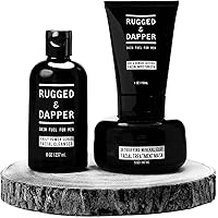 Amazon.com : RUGGED & DAPPER All-In-One Essential Skincare Set for Men ...