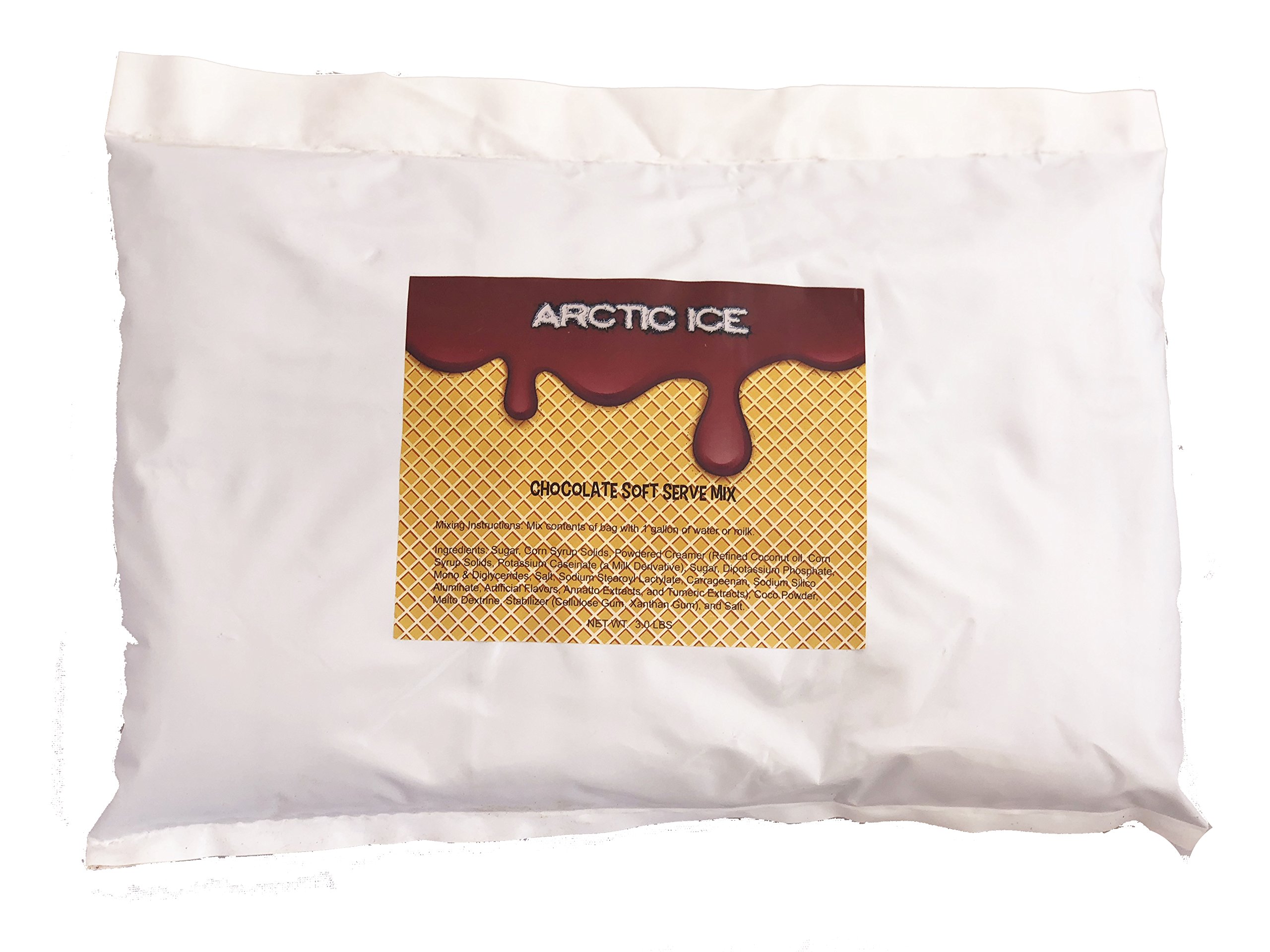 Arctic Ice Soft Serve Mix, Vanilla Ice Cream, 3 lb Bag (Works Great for ...