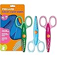Amazon.com: Fiskars Kidzors Paper Edgers Scissors – Decorative Scissors ...