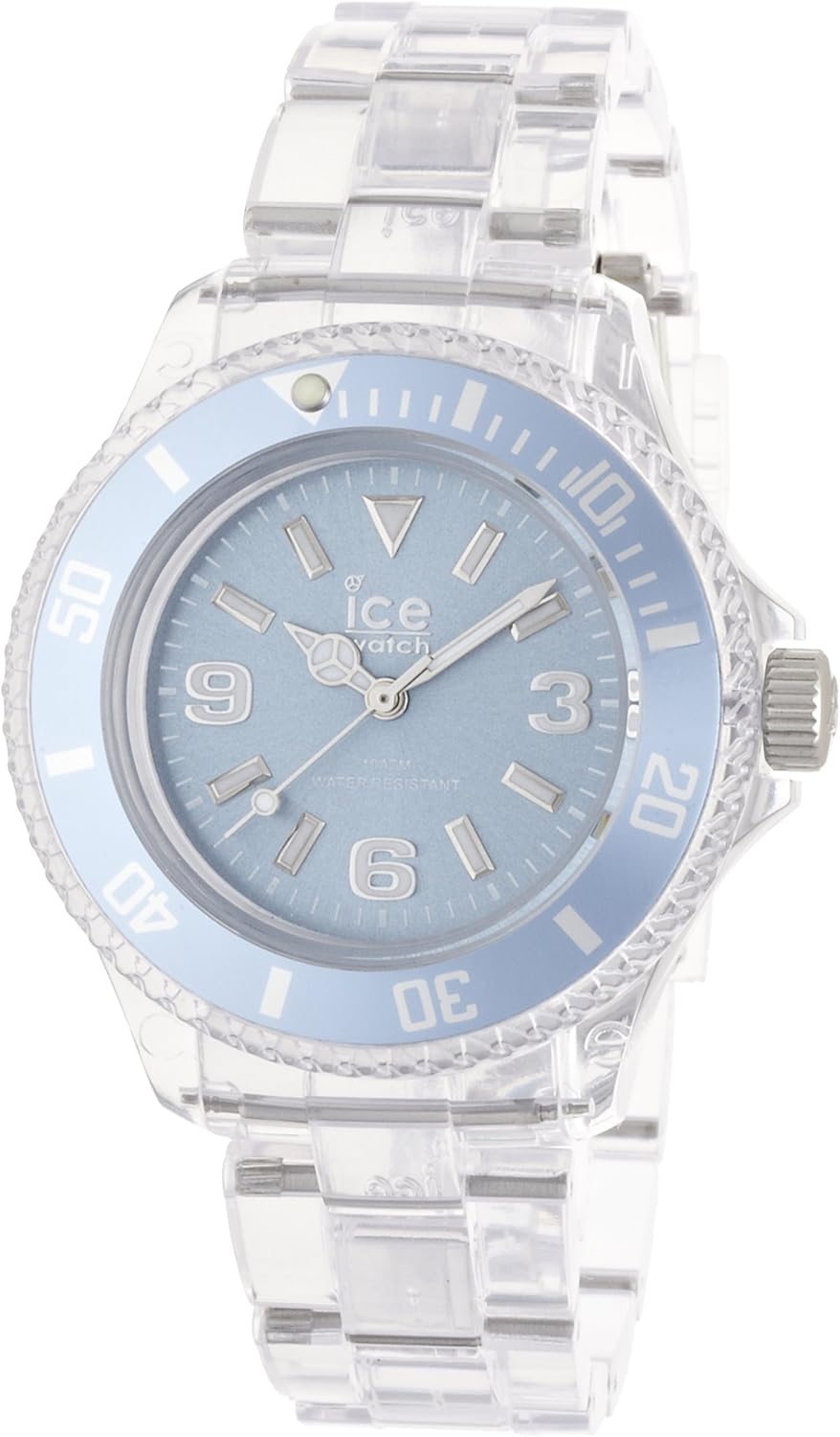ICE-Watch - Montre Mixte - Quartz Analogique - Ice-Pure - Blue - Small ...