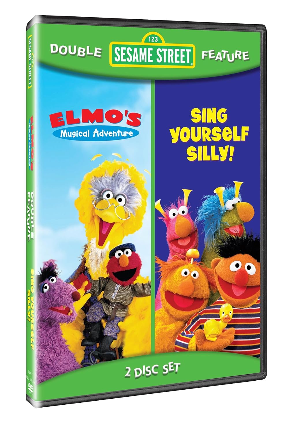 Amazon.com: Sesame Street Double Feature: Elmo's Musical Adventure ...