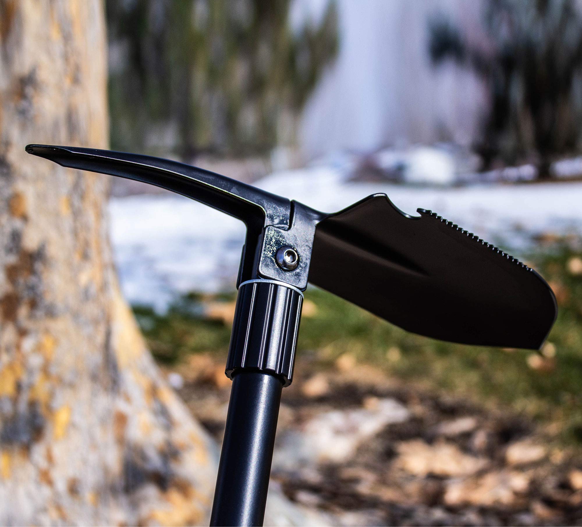 Emergency Zone 12-in-1 Collapsible Folding Shovel | Military 19.5 Inch ...