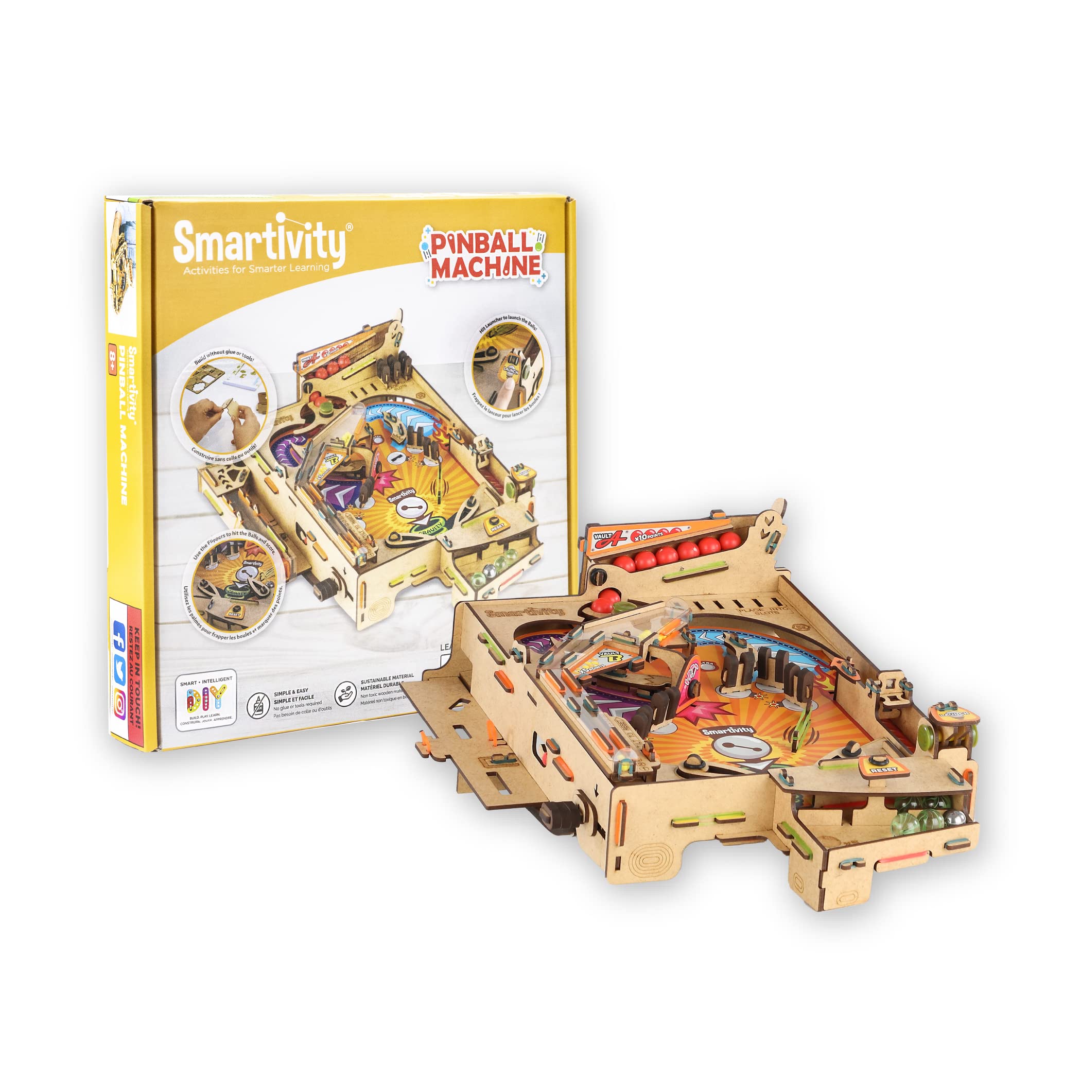 Mua Smartivity Pinball Machine Wooden Model Engineering STEM Learning ...