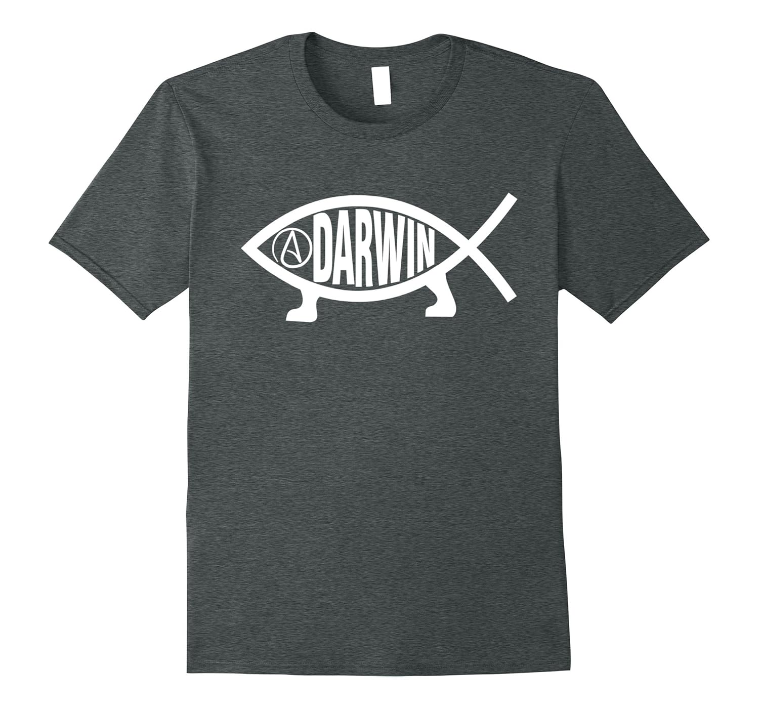 Charles Darwin Atheist Logo Fish Symbol-Vaci – Vaciuk