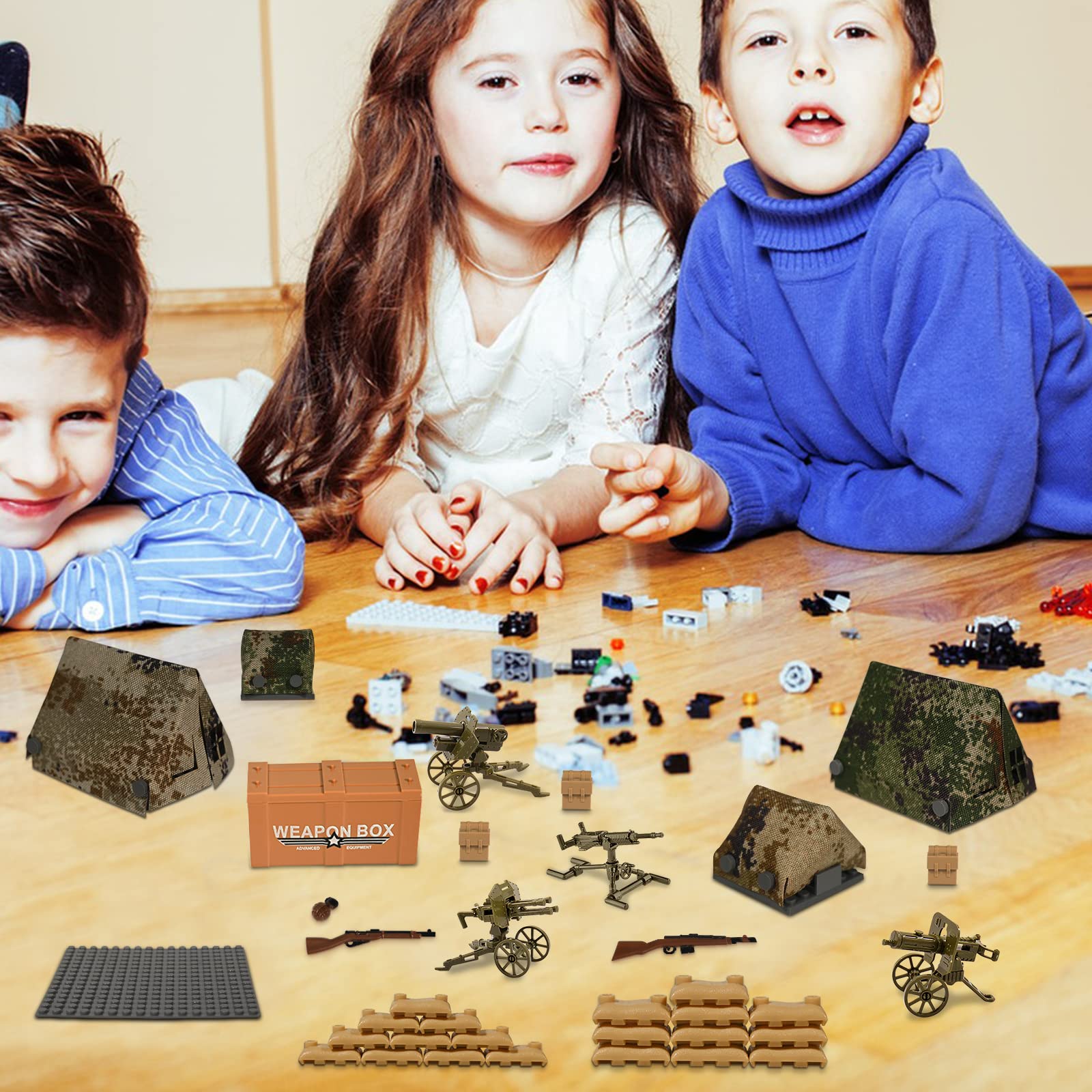 Mua WW2 68 Pieces War 2 Building Block Toy Military Set - American ...